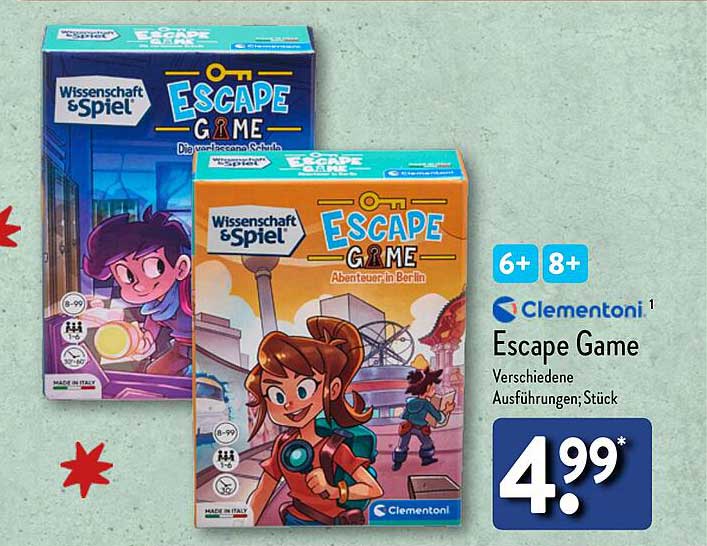 Escape Game Angebot bei Aldi Nord - ProspektGuru.de