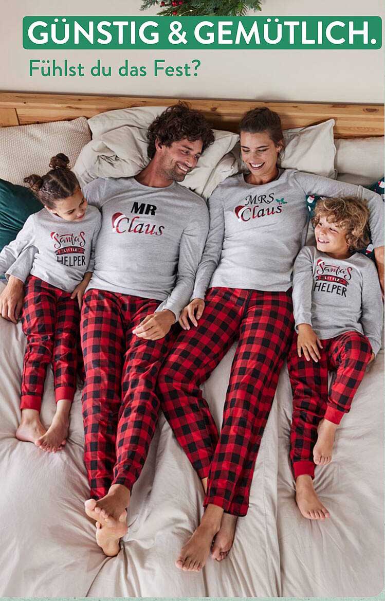 Mr Claus Mrs Claus Santa's Little Helper Angebot bei Aldi Nord