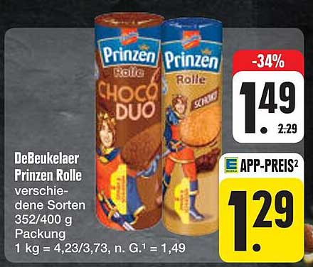 Prinzen Rolle Angebot bei E-Center - ProspektGuru.de