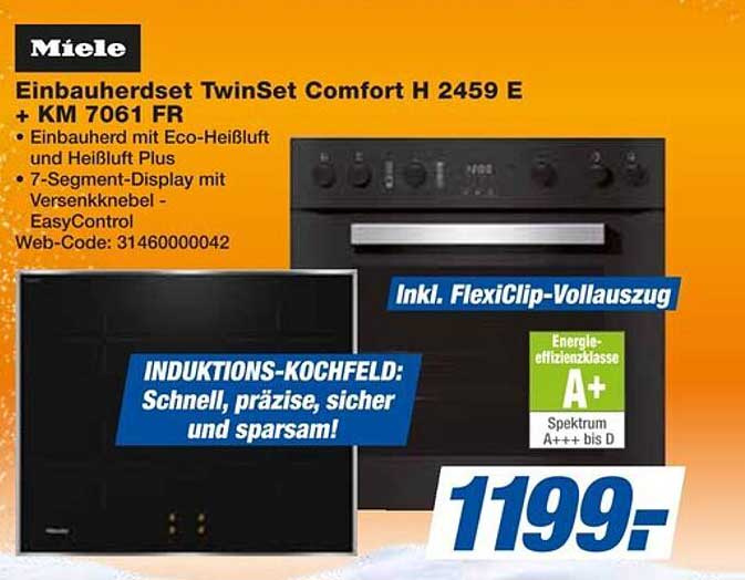 Einbauherdset Twinset Comfort H 2459 E + Km 6003 Lpt Angebot bei Expert ...