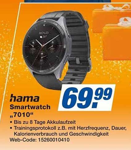Hama 178627 Smartwatch 9000 Angebot bei MEDIMAX - ProspektGuru.de