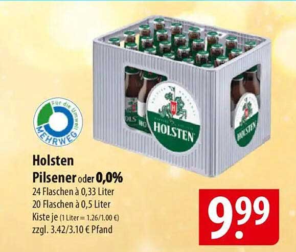 Holsten Pilsener Oder 0,0% Angebot bei Famila Nord Ost - ProspektGuru.de