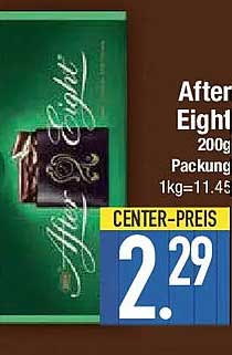 After Eight 200G Angebot bei E-Center - ProspektGuru.de
