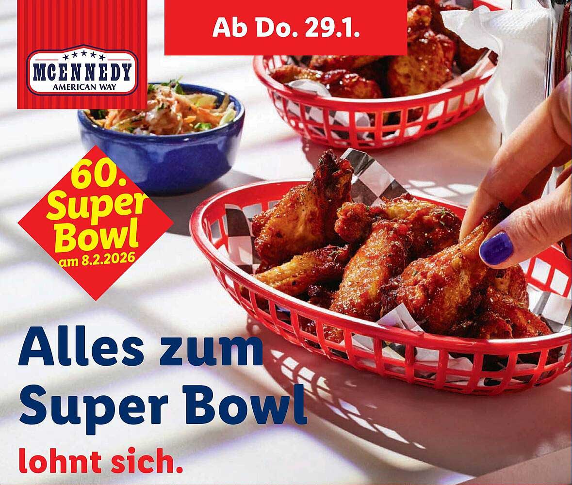 Alles Zum Super Bowl Angebot bei Lidl - ProspektGuru.de
