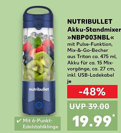 Standmixer Kult X Mix & Go Angebot bei Famila Nord West - ProspektGuru.de