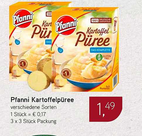 Pfanni Kartoffelpüree Verschiedene Sorten Angebot bei Dornseifer ...