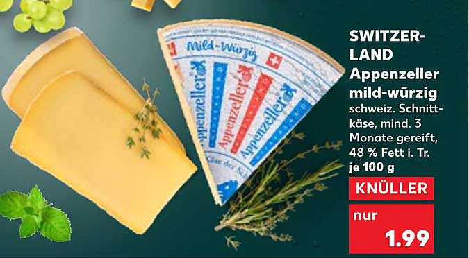 Alma Vorarlberger Bergkäse Rohmilchkäse Aus Heumilch, Mind. 10 Monate ...