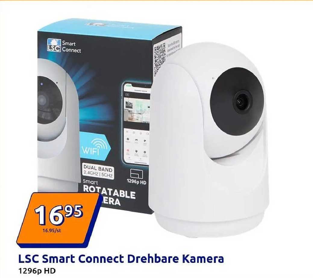 Lsc Smart Connect Drehbare Kamera Angebot bei Action - ProspektGuru.de