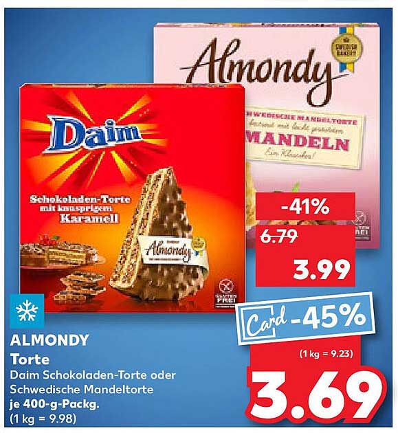 Almondy Torte Angebot bei Kaufland