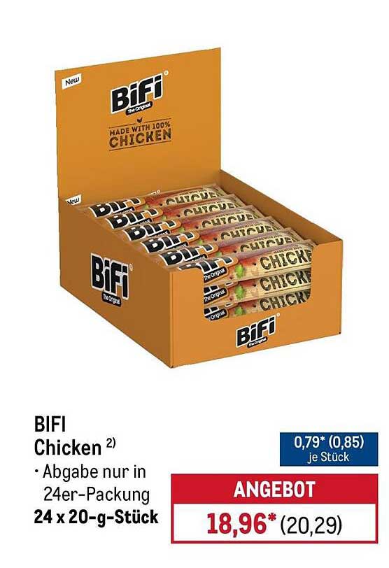 Bifi Chicken Angebot bei METRO - ProspektGuru.de