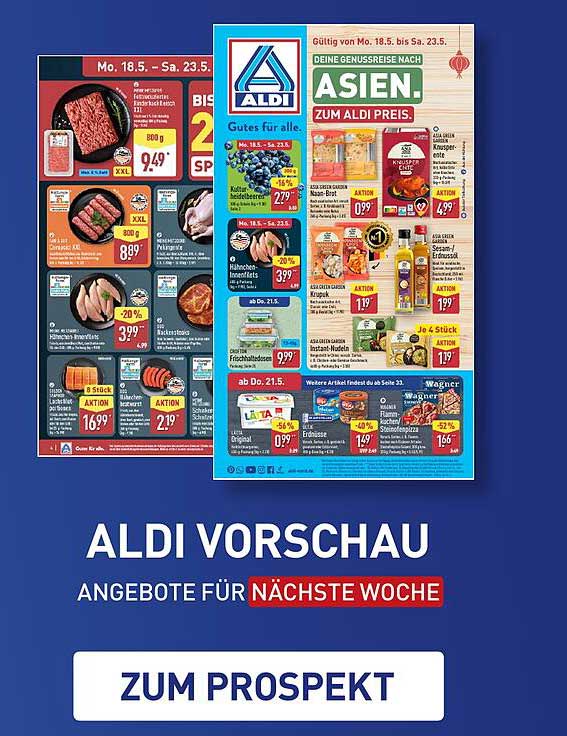 Deine Genusswelt Nach Asien. Zum Aldi Preis. Angebot bei Aldi Nord ...