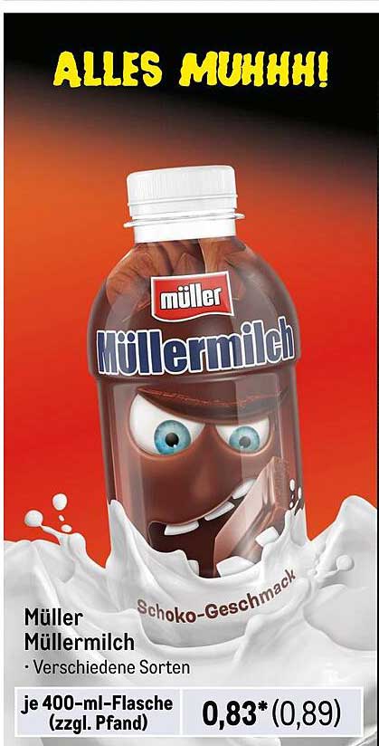 Müller Müller Milch Angebot bei METRO