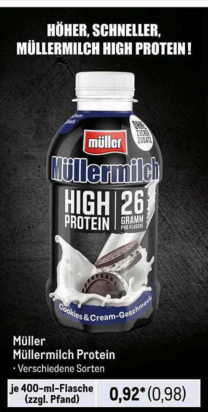 Müller Müller Milch High Protein Angebot bei METRO