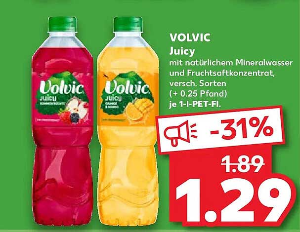 Erstaunlich Kaufland Volvic Angebot Ebenbild