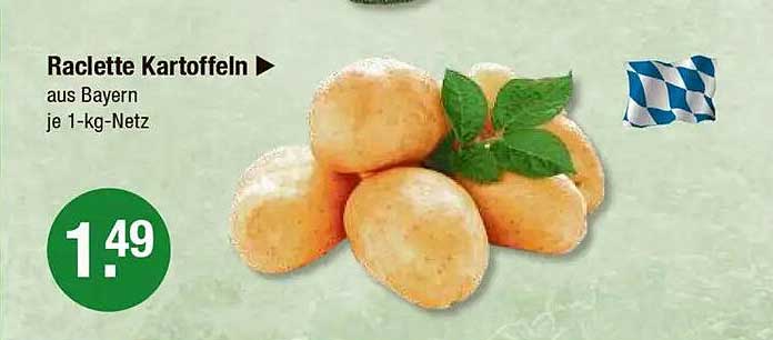 Raclette-Kartoffeln 1,5 Kg Angebot bei REWE - ProspektGuru.de