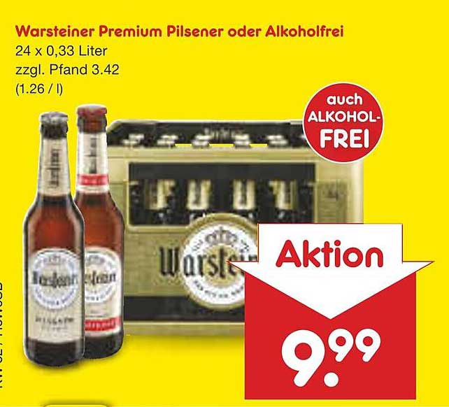 Faszinierend Warsteiner Angebot Netto Bild
