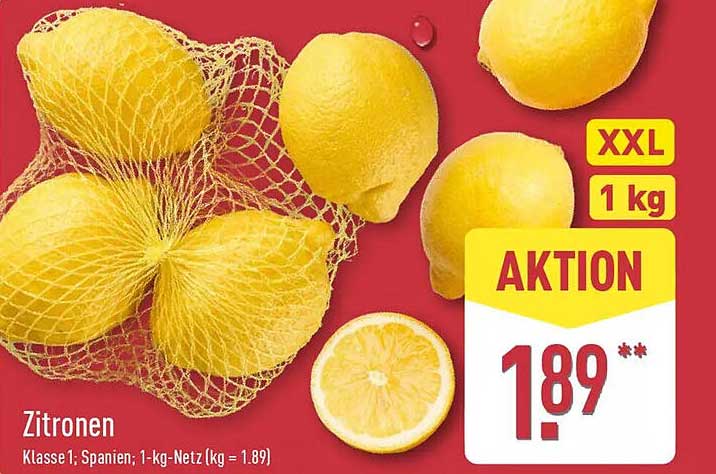 Zitronen Angebot bei Aldi Nord - ProspektGuru.de