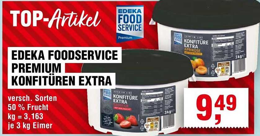 Edeka Foodservice Premium Konfitüren Extra Angebot bei Handelshof ...