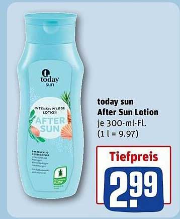 Today Sun After Sun Lotion 300 Ml Angebot bei REWE