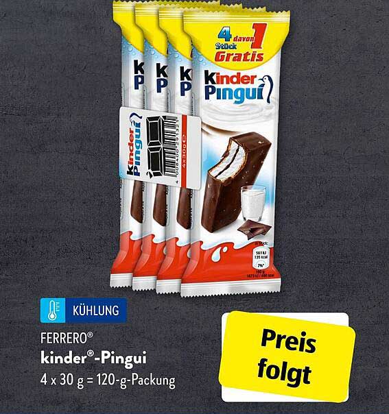 Kinder® Pingui Angebot bei Aldi Süd - ProspektGuru.de