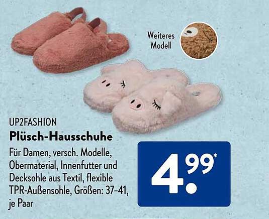 Erstaunlich Hausschuhe Aldi Sud Bild