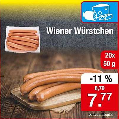 Wiener Würstchen Angebot bei Zimmermann