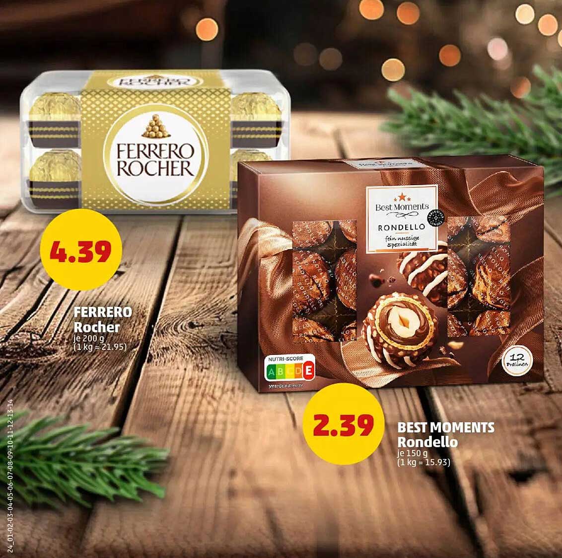 Ferrero Rocher Best Moments Rondello Angebot bei Penny