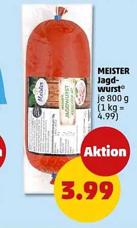 Meister Jagdwurst Angebot bei Penny