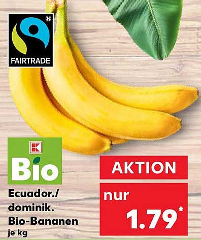 Bio-Bananen Angebot bei Kaufland - ProspektGuru.de
