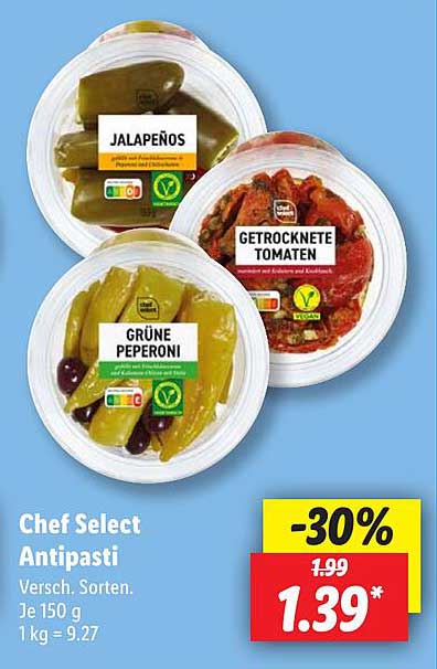 Chef Select Antipasti Angebot bei Lidl