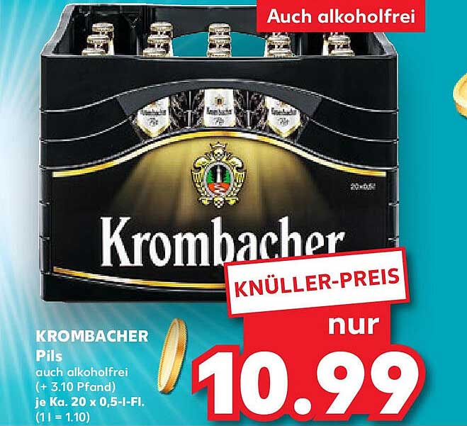 Krombacher Pils Angebot bei Kaufland - ProspektGuru.de