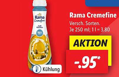 Rama Cremefine Angebot bei Lidl