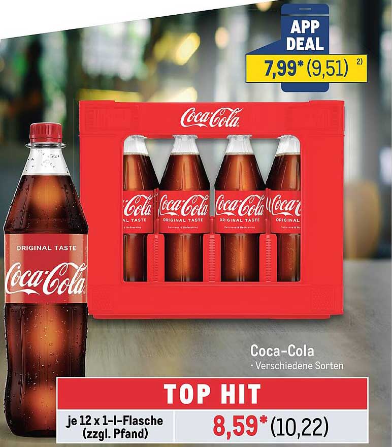 Coca-Cola Angebot bei METRO