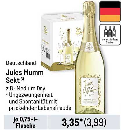 Sekt Mumm Im Angebot