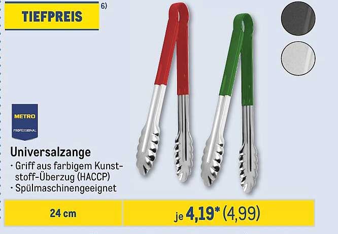 Universalzange Angebot bei METRO