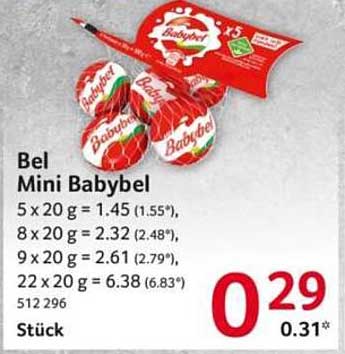 Bel Mini Babybel Angebot bei Selgros - ProspektGuru.de