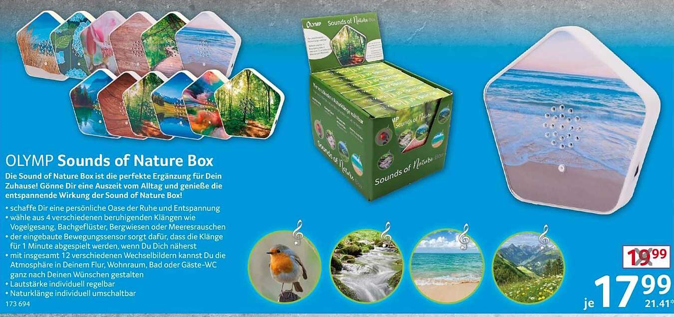 Olymp Sounds Of Nature Box Angebot bei Selgros - ProspektGuru.de