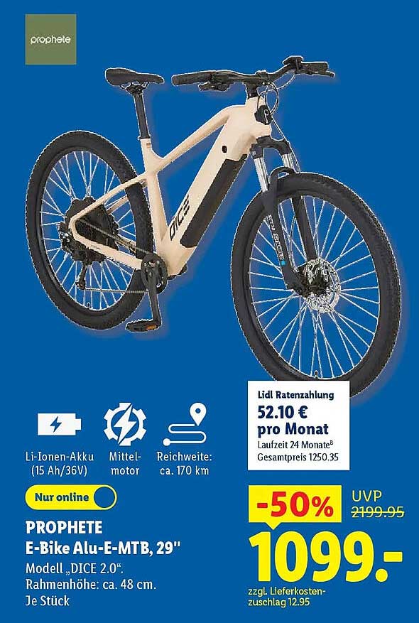 Lidl Online E Bike