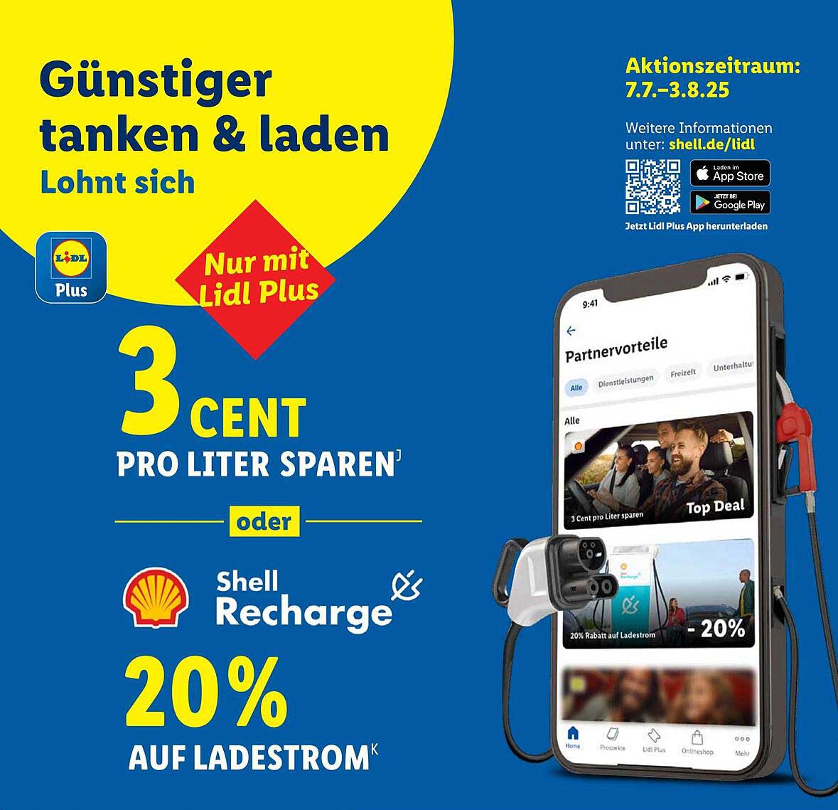 Günstiger Tanken & Laden – Nur Mit Lidl Plus Angebot bei Lidl ...