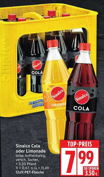 Alle Sinalco Angebote ansehen – Jetzt bis zu 70 % Rabatt!