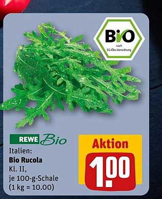 Bio Rucola Angebot bei REWE Center