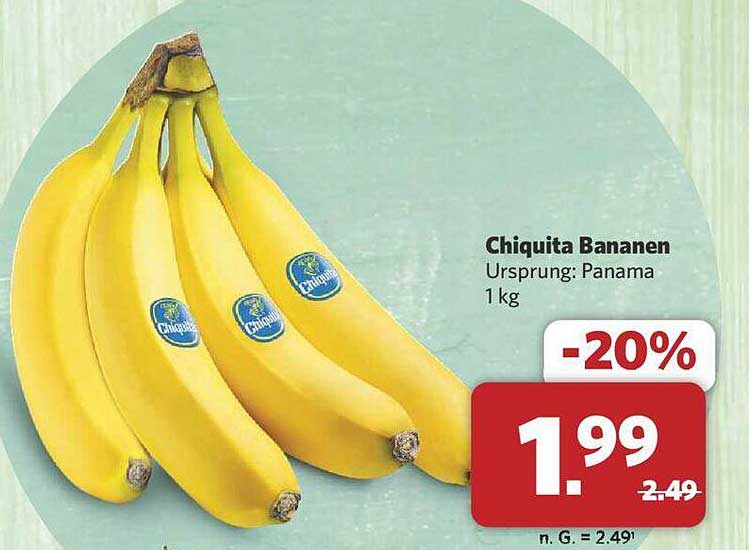 Chiquita Bananen Angebot bei Combi - ProspektGuru.de