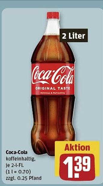 Coca-Cola Original Taste Angebot bei REWE