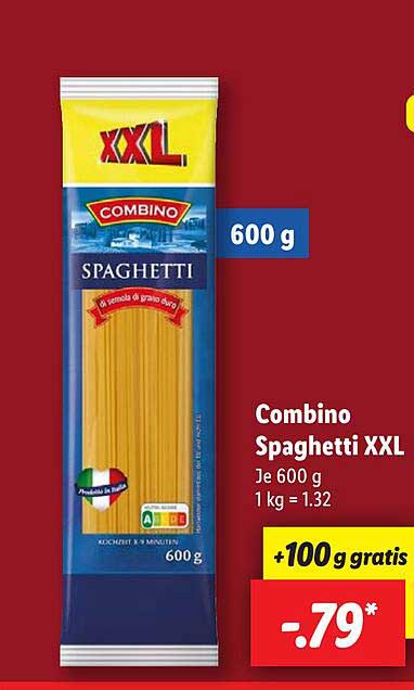 Combino Spaghetti Xxl Angebot bei Lidl