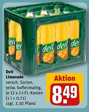 Deit Limonade Angebot bei REWE Center