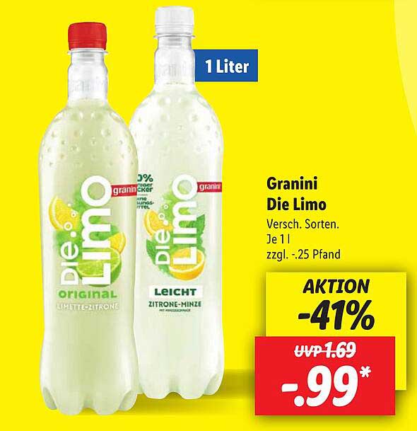 Granini Die Limo Angebot bei Lidl