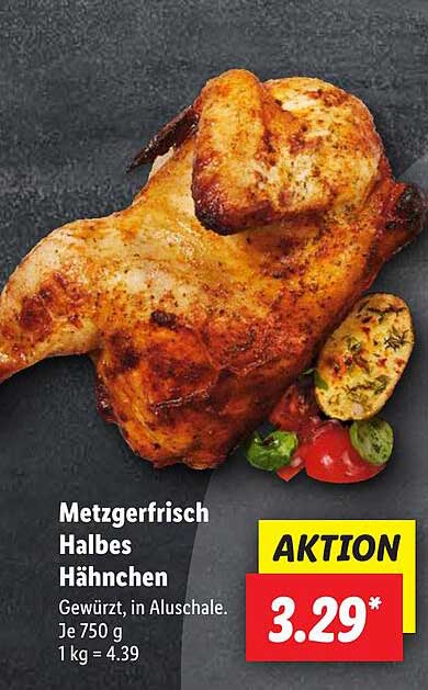 Halbes Hahnchen Nahrwerte