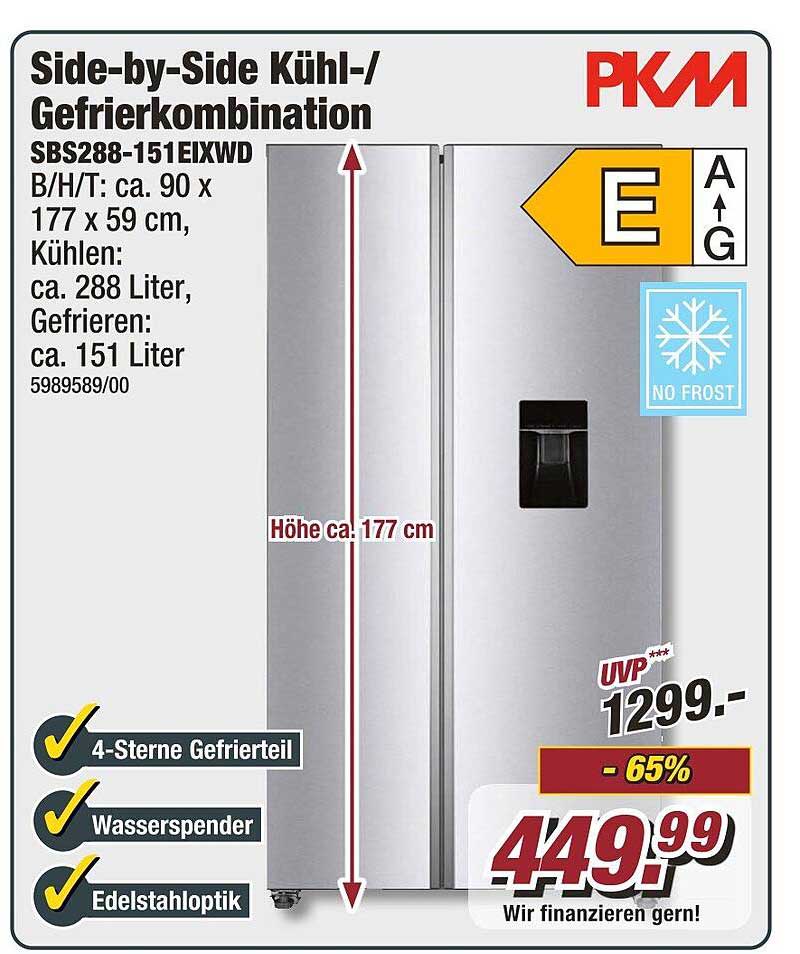 Kuhl Gefrierkombination Side By Side