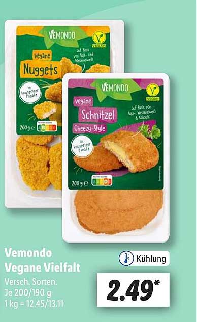 Vemondo Vegane Vielfalt Angebot bei Lidl