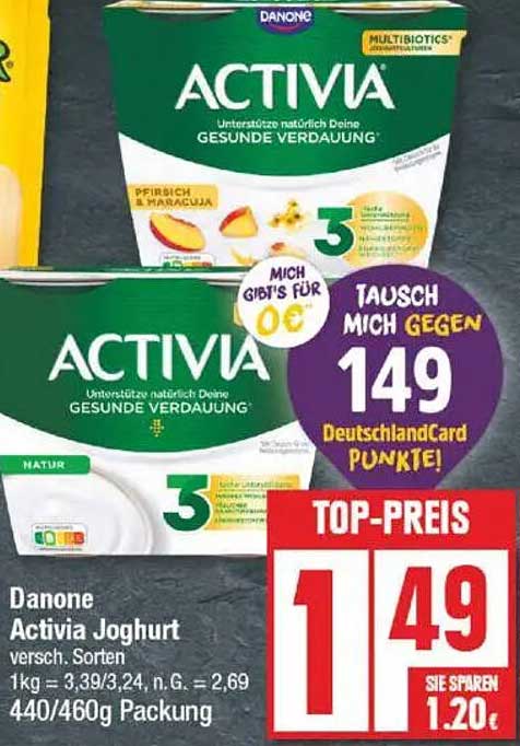 Erstaunlich Activia Joghurt Angebot Ebenbild